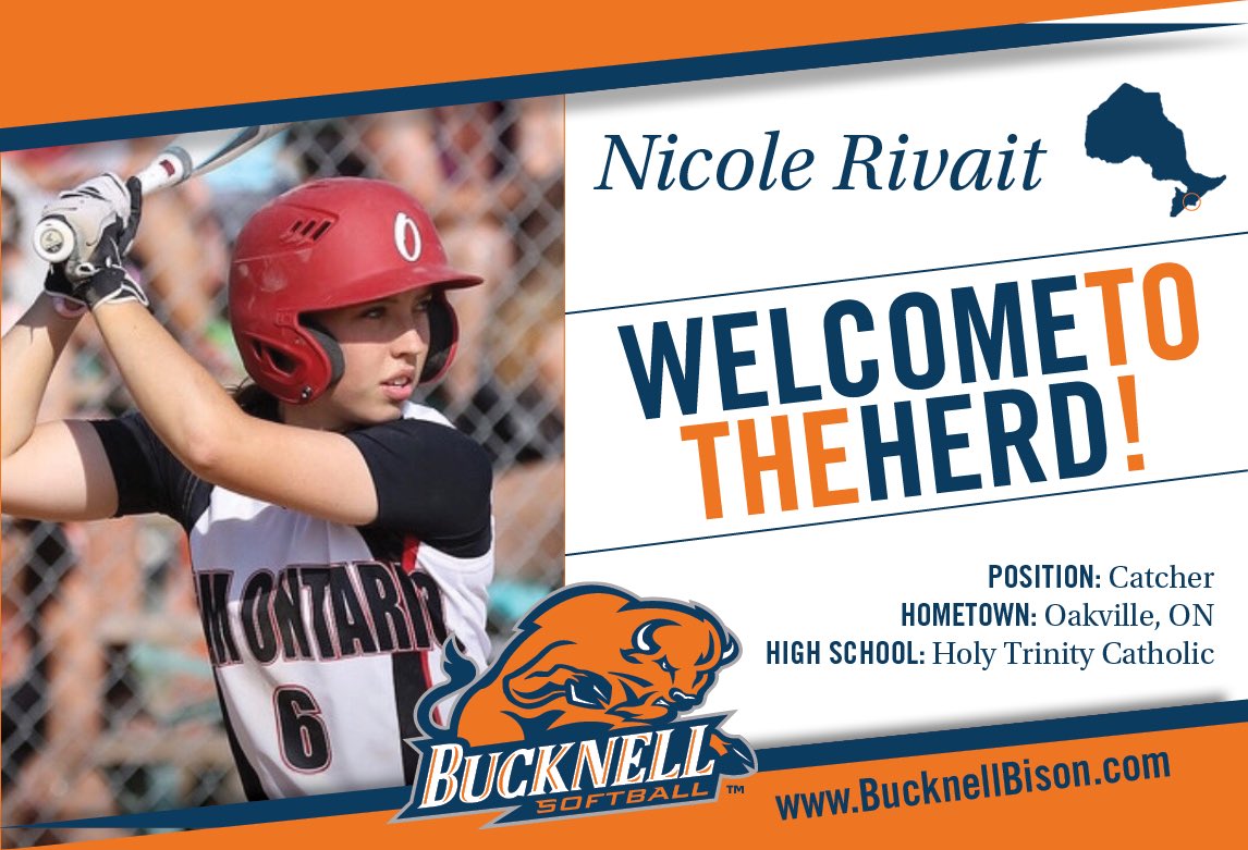 Nicole Rivait Commits to Bucknell University – Toronto Fastpitch Club